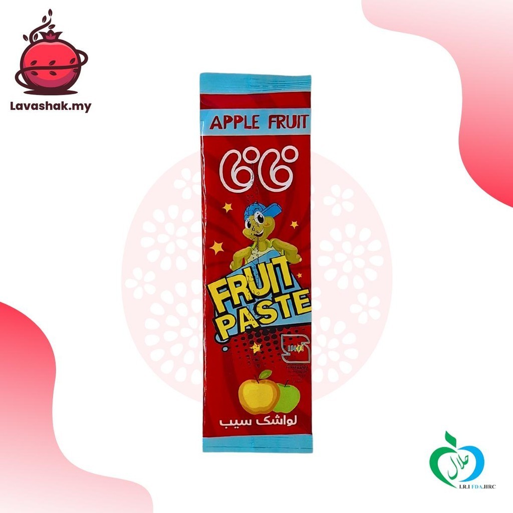 FaFa Apple Paste Leather Lavashak | 15g | Fruit Bar | Shopee Malaysia