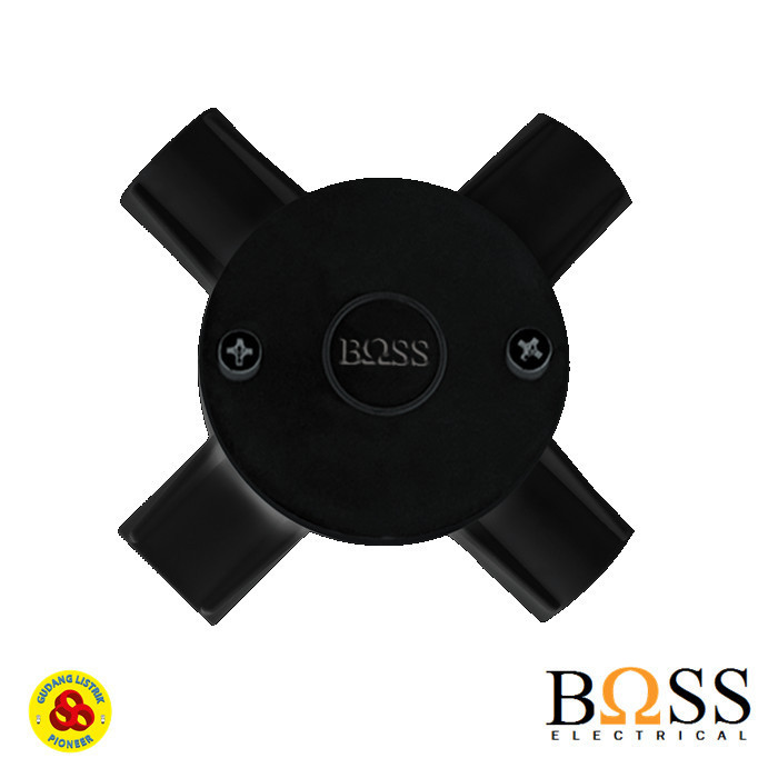 HITAM Clipsal Tdus Branch 4 Black 20mm / T Box C4 Black - LTA34 ...