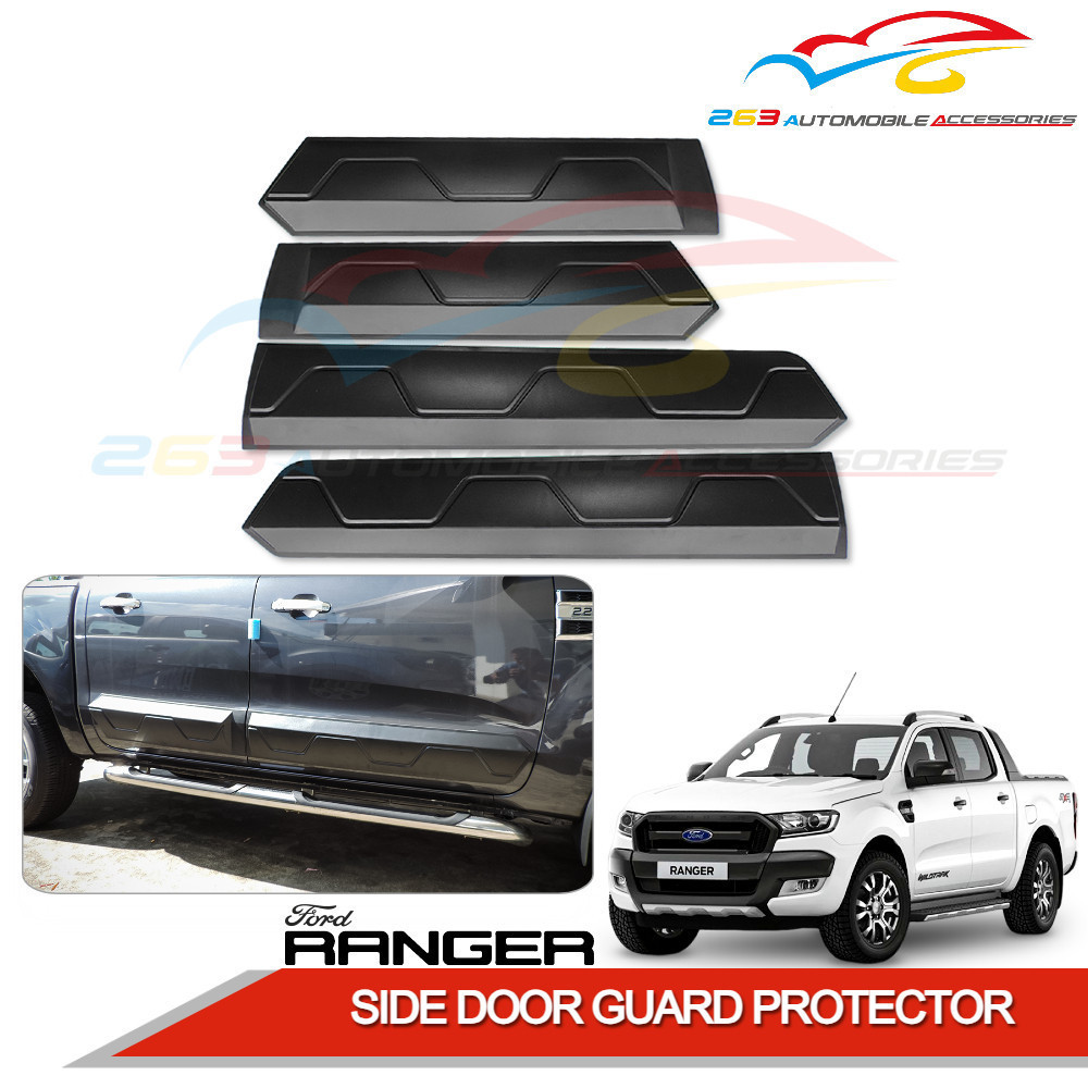 FORD RANGER T6 T7 T8 2012-2021 SIDE DOOR GUARD BODY CLADDING 'ABS ...