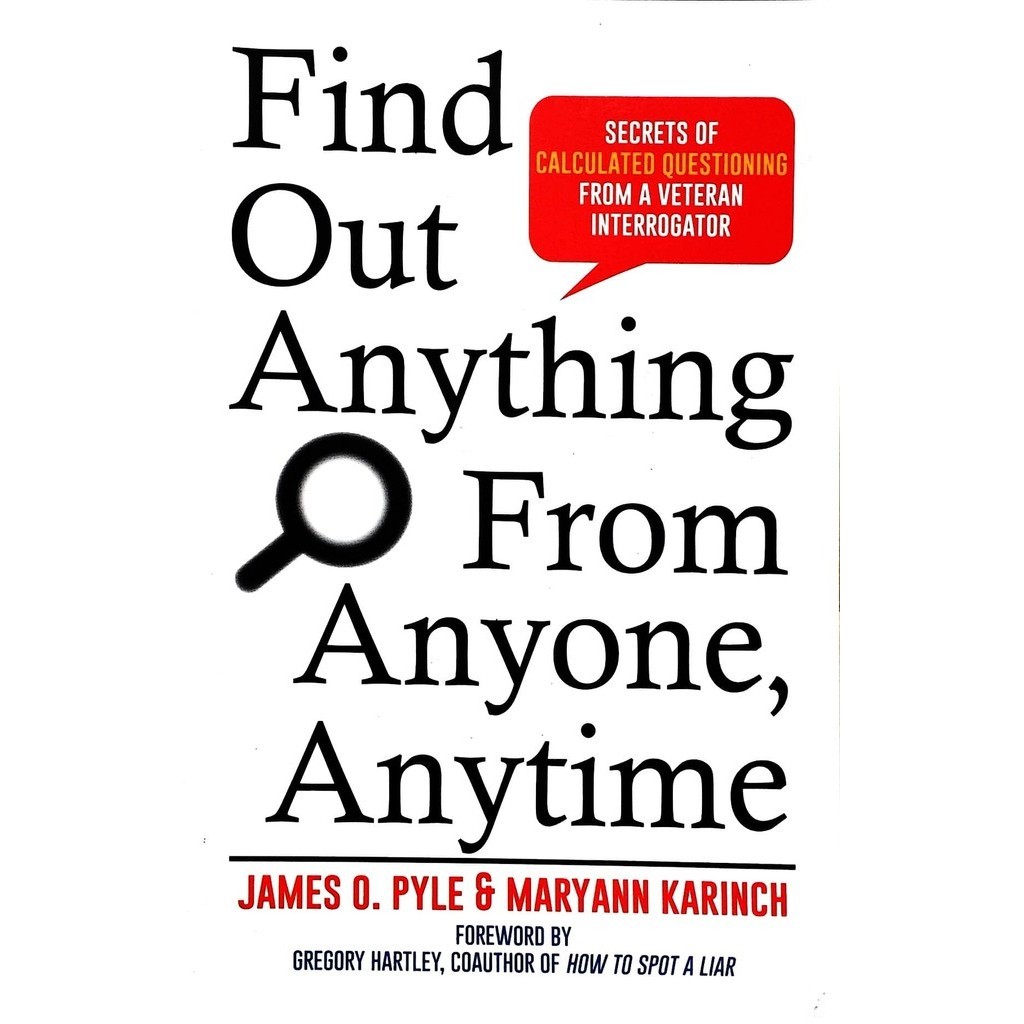 [BnB] Find Out Anything from Anyone, Anytime by Jame O. Pyle, Maryann ...
