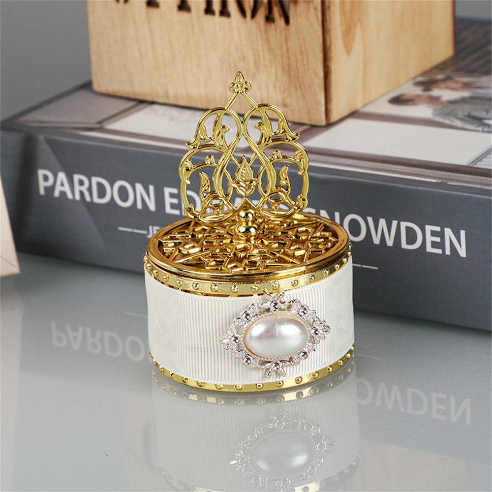 Gold Candy Boxes Wedding Party Gift Box Baby Shower Display Pagoda ...