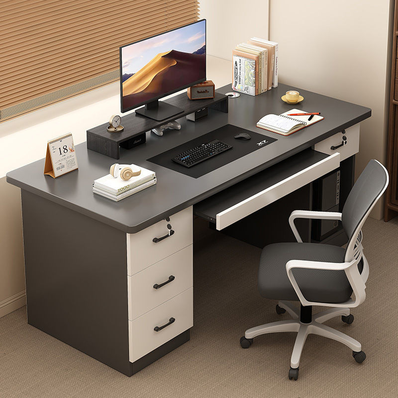 Computer Desk Desktop Home Computer Desk And Chair Set With Drawer ...