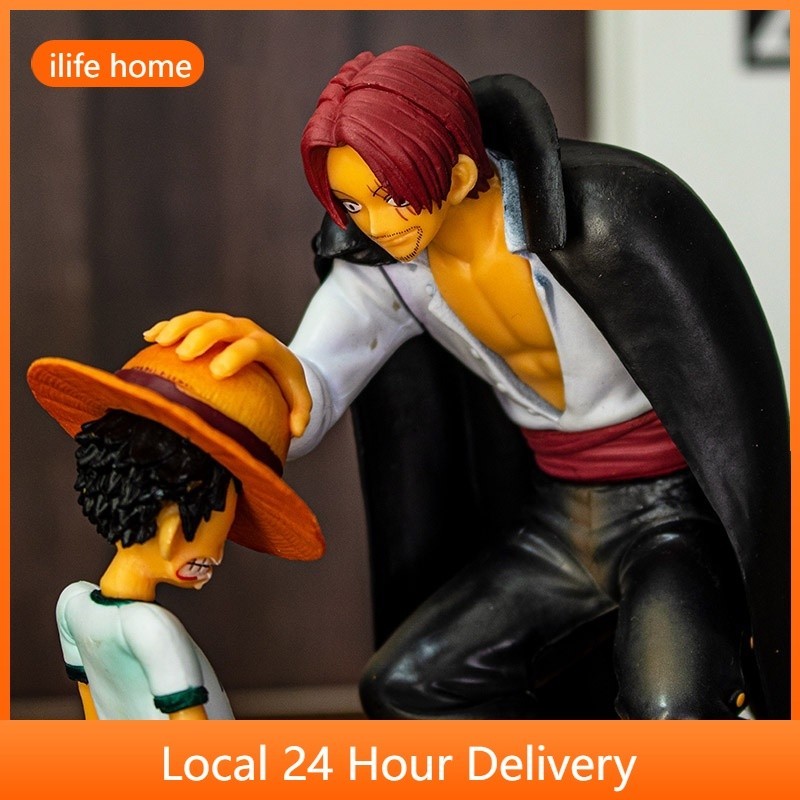Shipping from Selangor Shanks Luffy Action Figure Statue Anime One ...