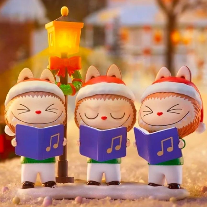Pop Mart Genuine LABUBU Together Christmas Series Hidden Choir Ready ...