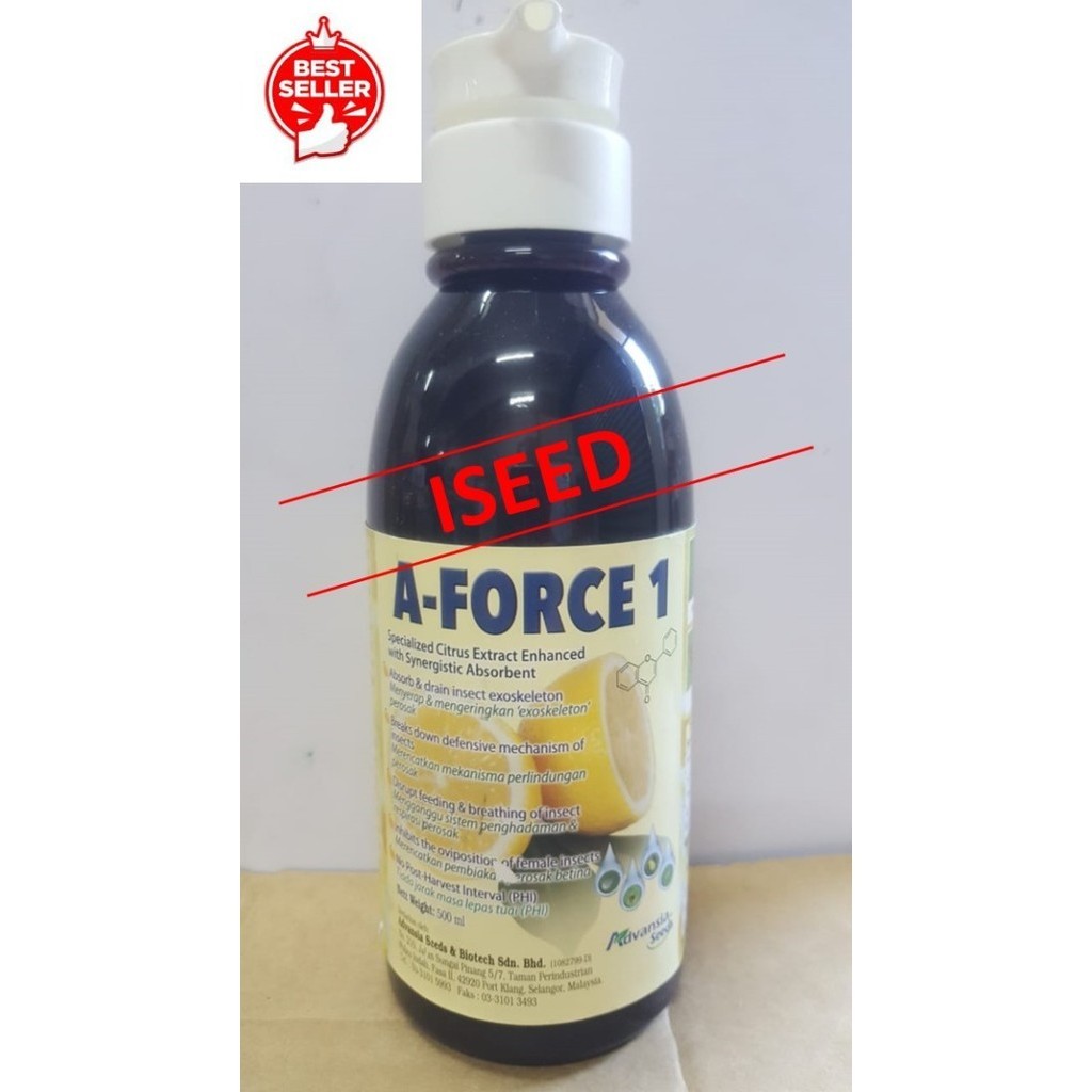 ADVANSIA A-FORCE 1 500ML (Racun Organik Serangga Perosak Tanaman / Natural Organic Pesticide ...