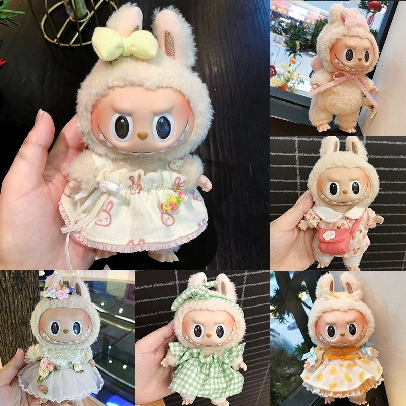 Labubu Doll Clothes Set Labubu V1 Clothes Accessories Clothing DIY Kid ...