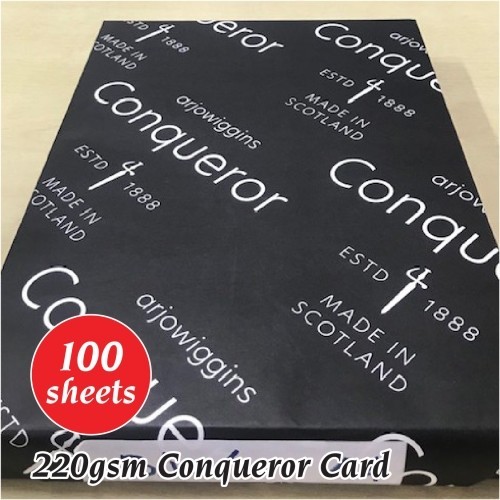 A4 220gsm Conqueror Card | A4 Conqueror Laid | Laid Card | Kertas Sijil ...