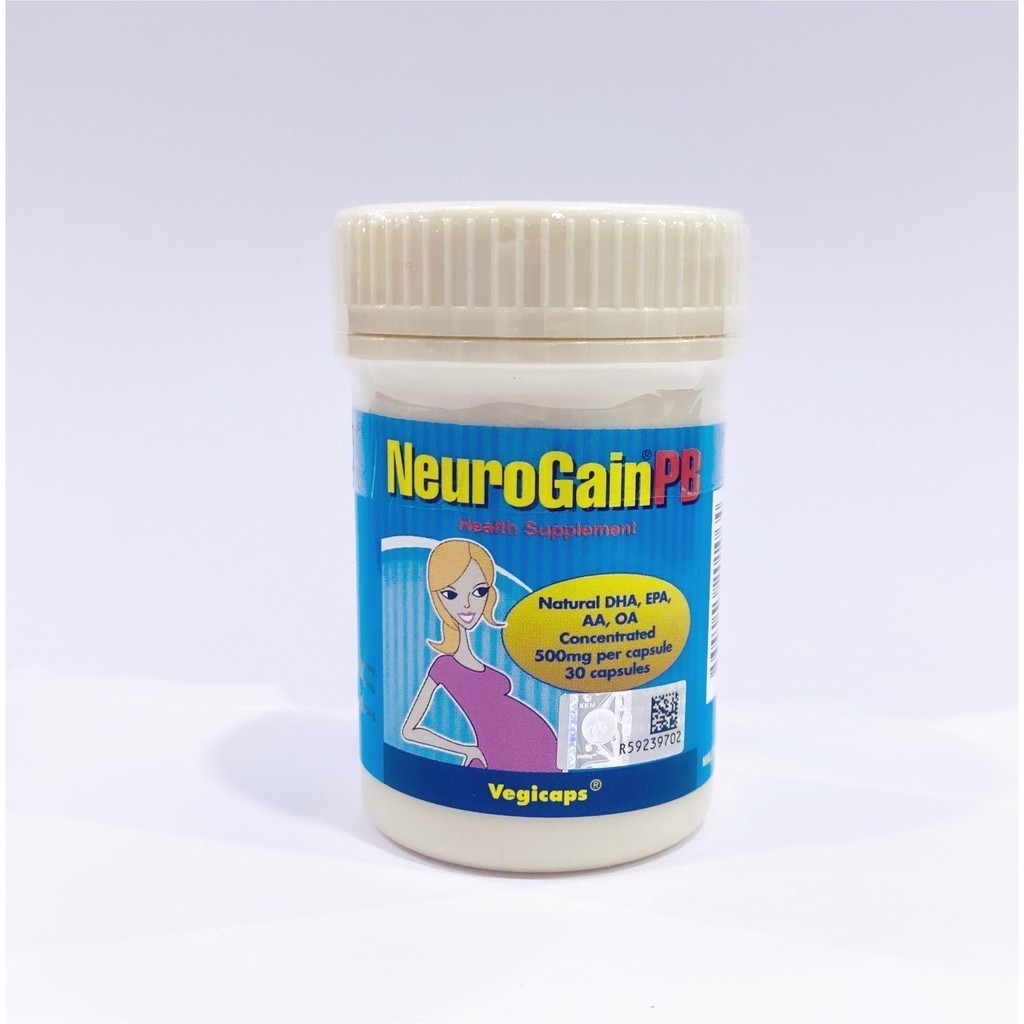 NeuroGain PB Vegicaps 30's - For Pregnant & Breastfeeding Women ...