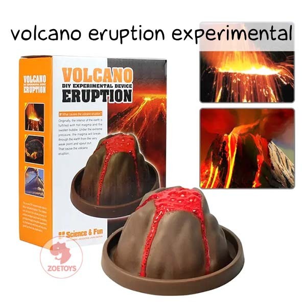 Bundled Joys Volcano Experimental Eruption | Making Physical Chemical ...