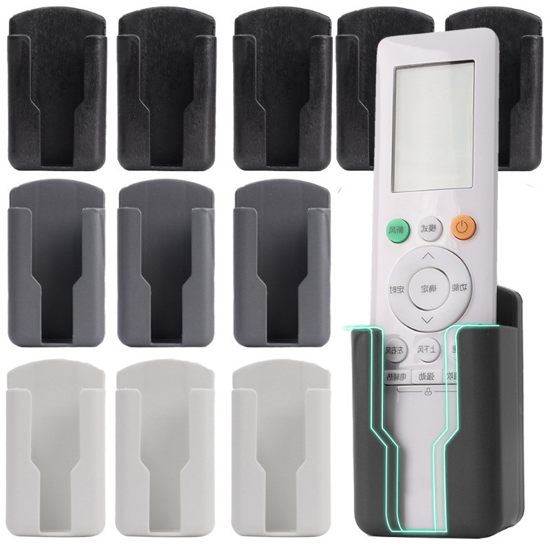 Universal Remote Controller Holder - Adhesive Wall Shelf Mount Stand ...