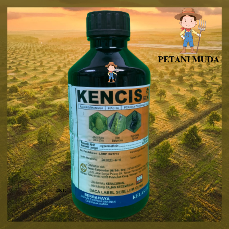 [ORIGINAL] 1L Kencis KENSO (Sama Hextar CMC Cyper) Cypermethrine 5.5% ...