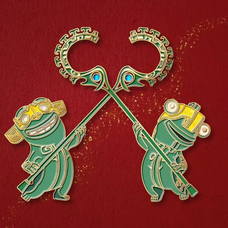 Nezha Merchandise Crossover Animal Metal Magnetic Refrigerator Sticker ...