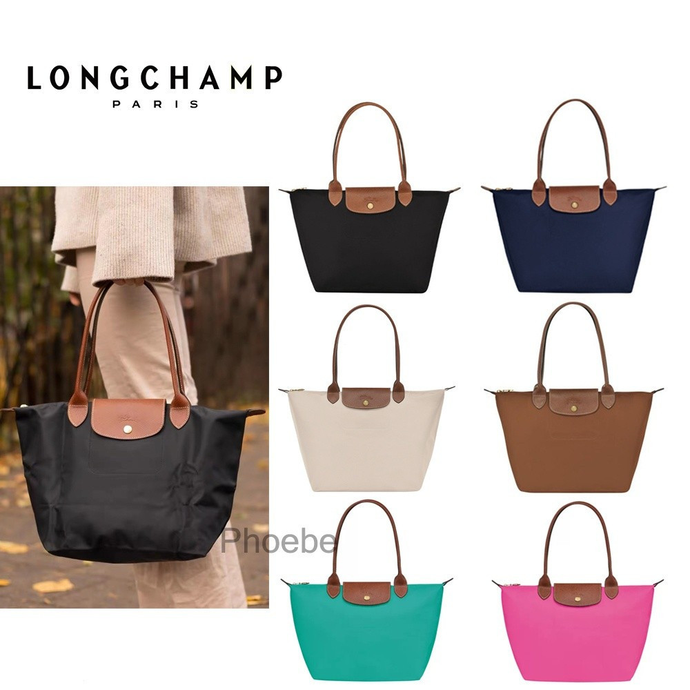 longchamp bag original Le Pliage【long handle M*L】Tote bag Shopping Bag ...
