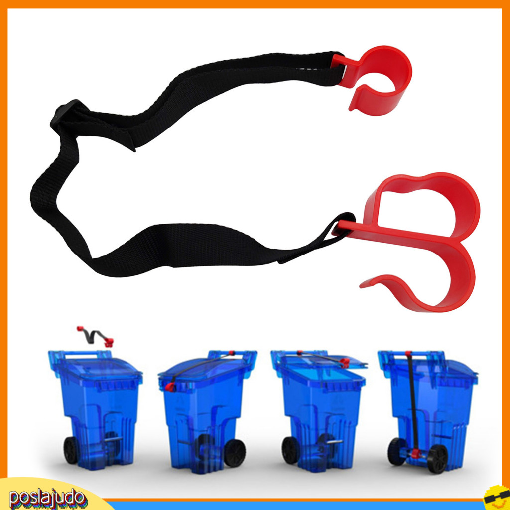 [poslajudo] Dog-proof Trash Lock Outdoor Trash Security Rope Universal ...