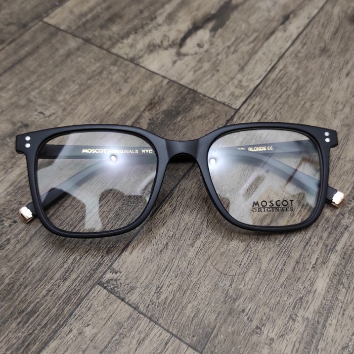 HITAM Moscot Travis Lens Photochromic Bluray Sporty Men's Minus Glasses ...