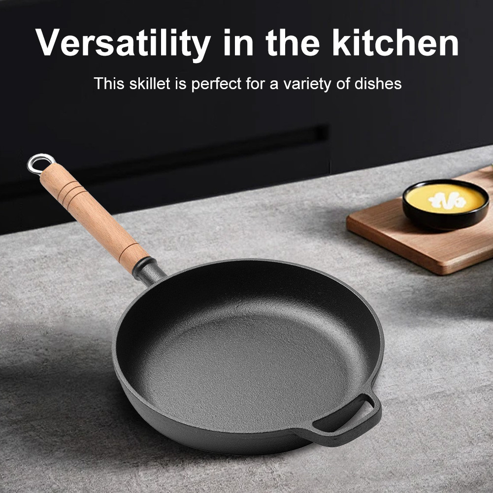 Cast Iron Mini Frying Pan 22/24/26/28cm Nonstick Pan Skillet Mini Egg ...