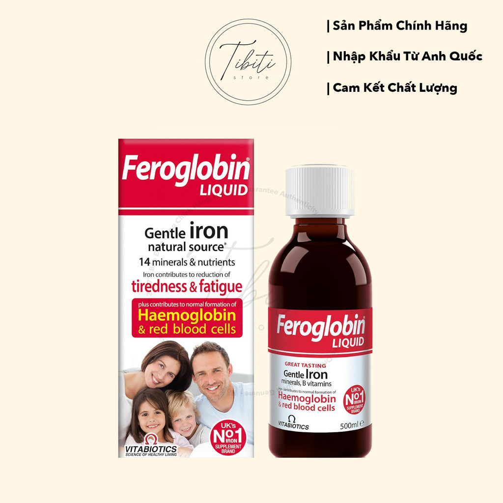 Vitabiotics Feroglobin B12 Blood Supplement Syrup 200ml | Shopee Malaysia