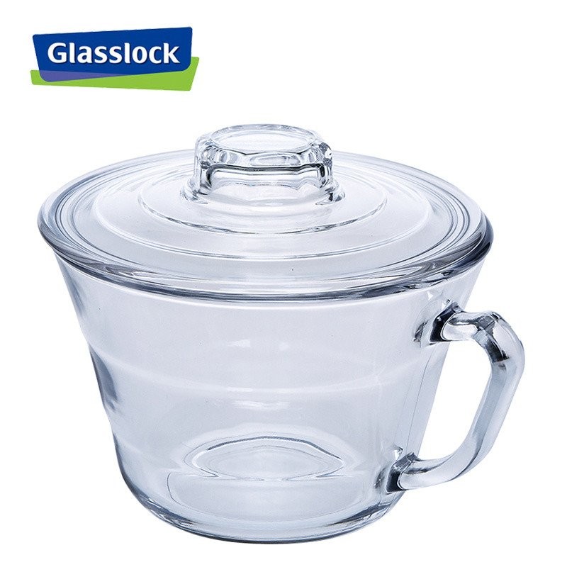 Glasslock Korean Instant Noodle Bowl Student Dormitory with Lid ...