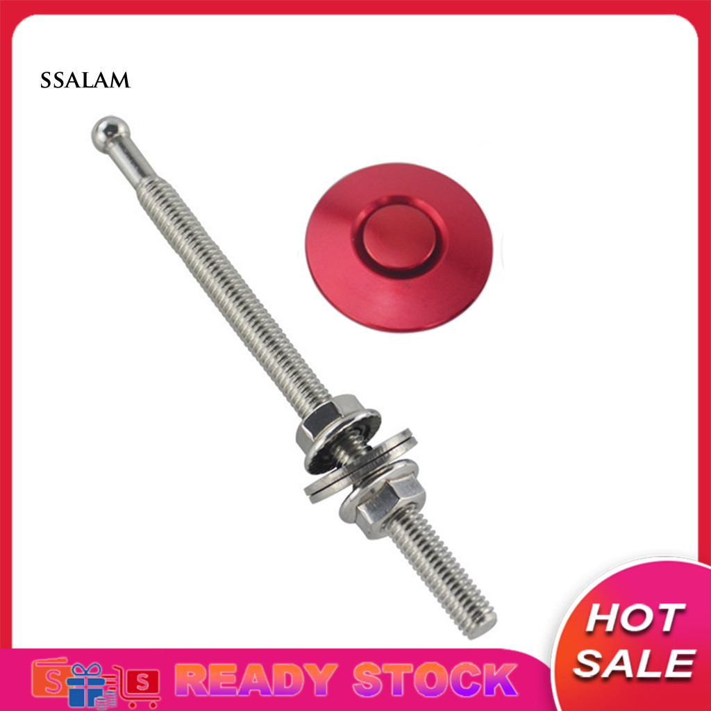 【Ready Stock] Universal 32mm Push Button Billet Hood Pin Lock Clip Kit ...