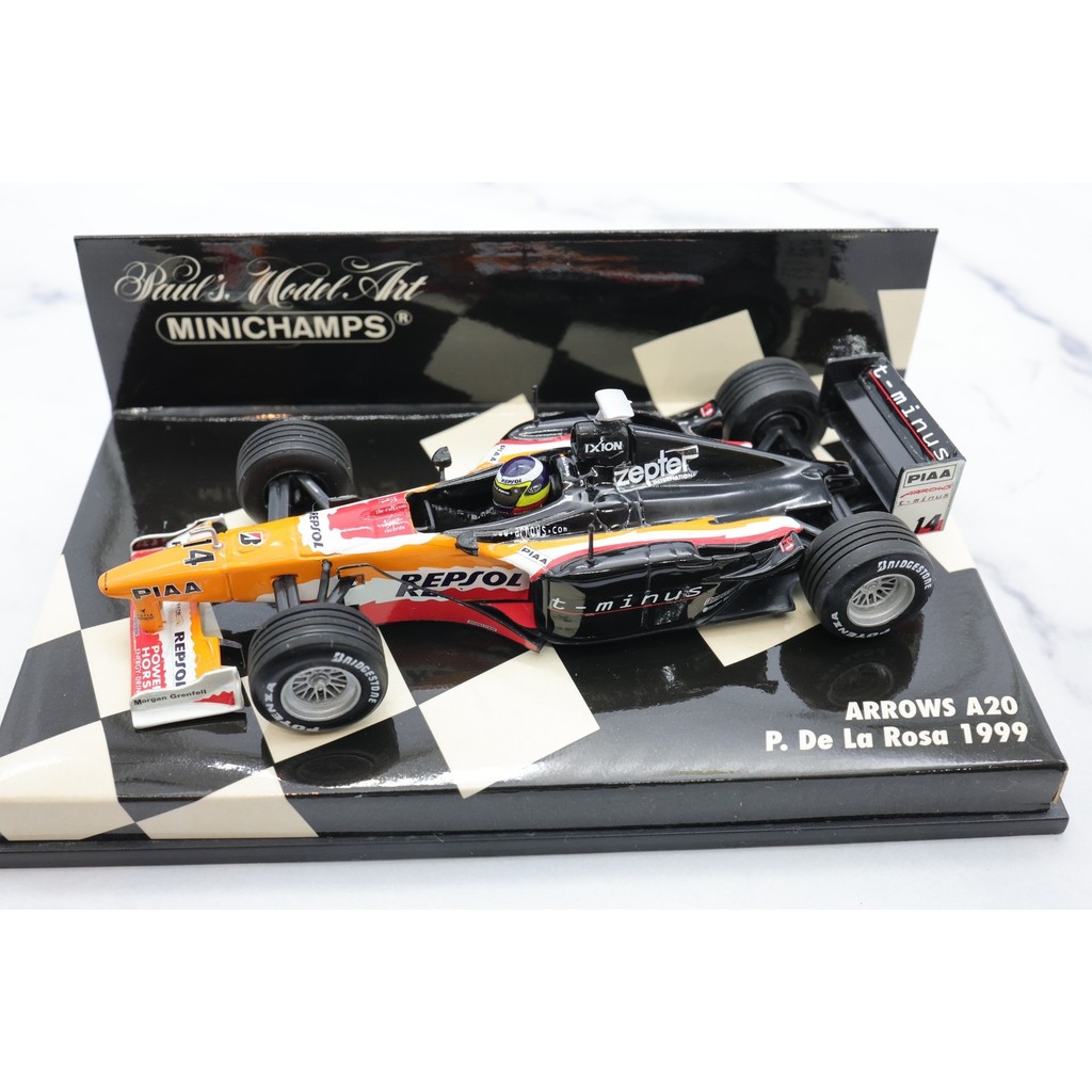 Mini Cut 1/43 F1 Arrows Arrows A20 Takagi Tiger Nosuke 1999 Race Season ...