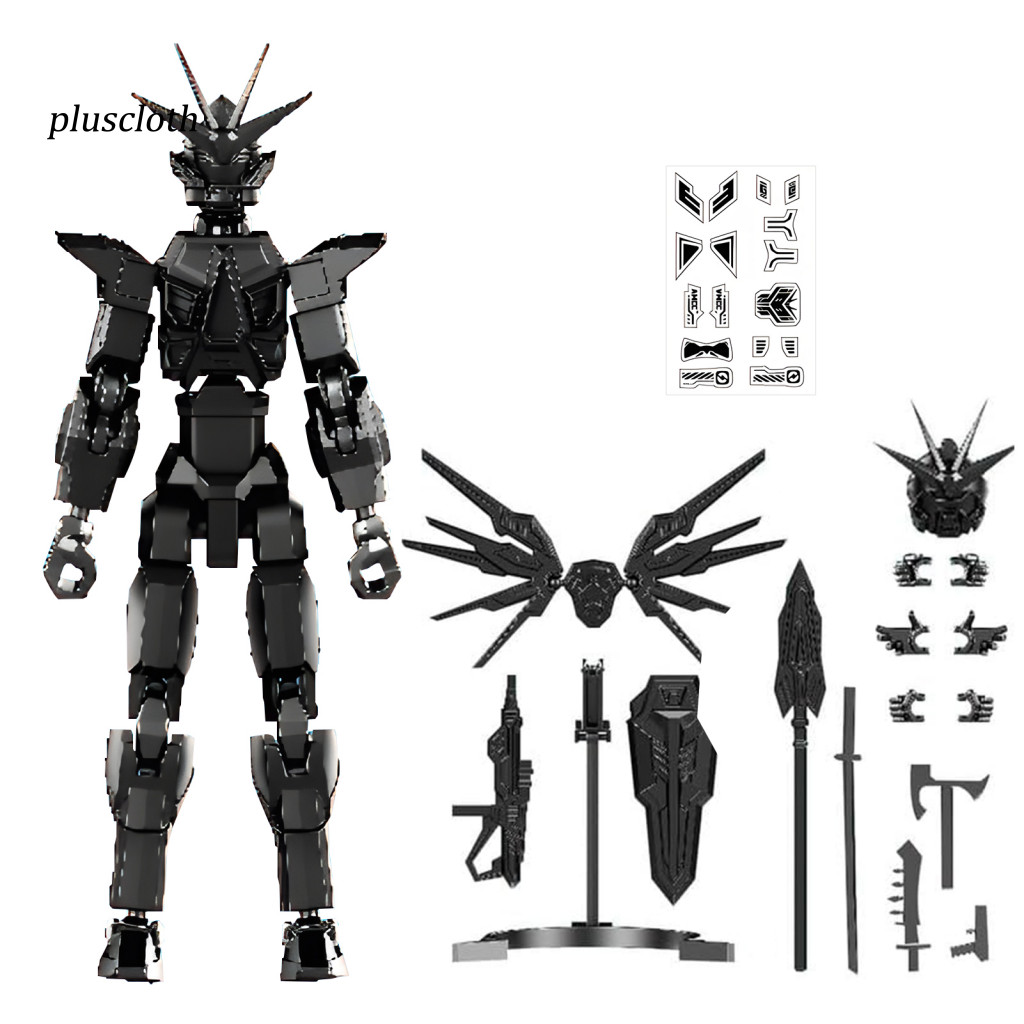 Articulated Robot Doll Desktop Action Figure Articulated Robot Action ...