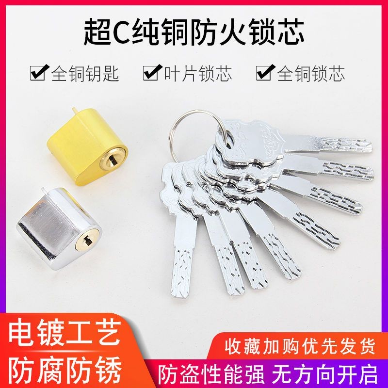 91% Praise Rate Fireproof Door Lock Tube Well Door Lock Cylinder C ...