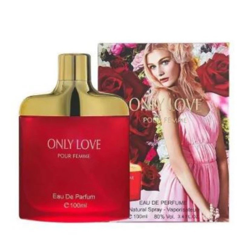 Parfum Spray Only Love Pour Femme Eau De Parfum Natural Spray 100ml ...