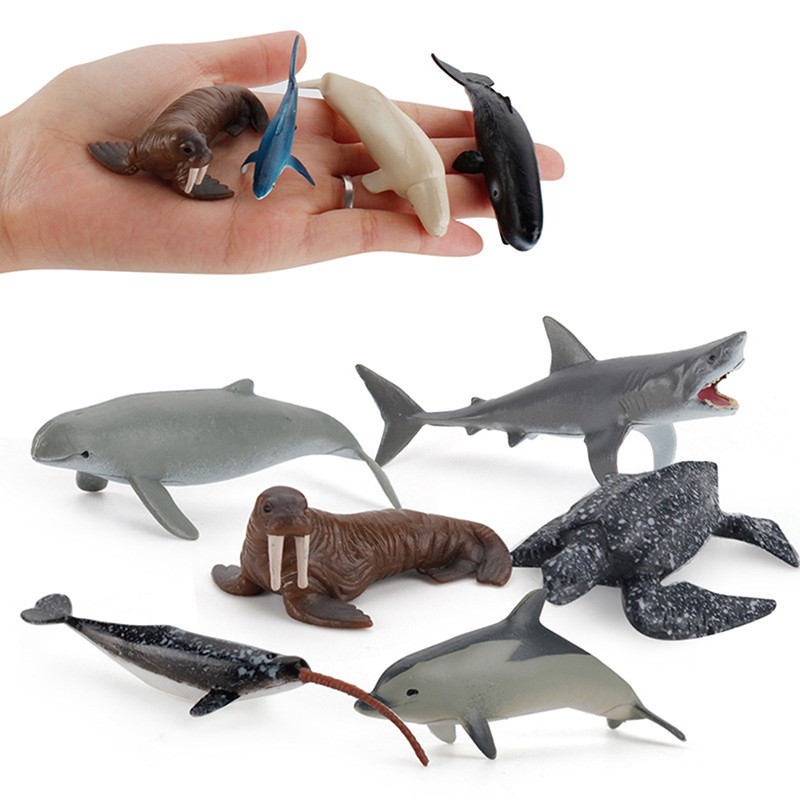 Eas Simulation Marine Life Action Figures Ocean Animal Model ...