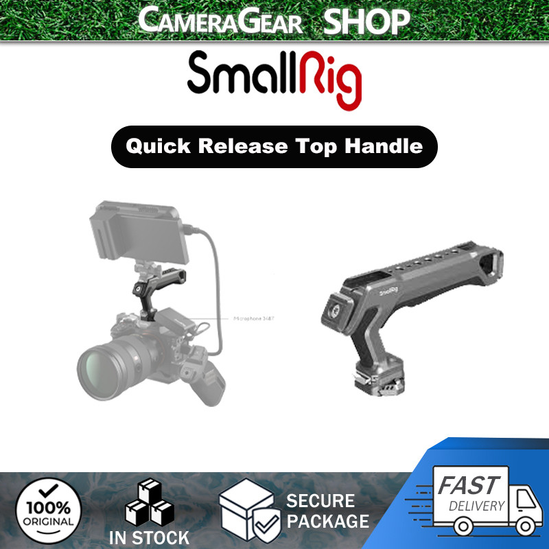 SmallRig Camera Top Handle with Quick Release Slider-4483 | Shopee Malaysia
