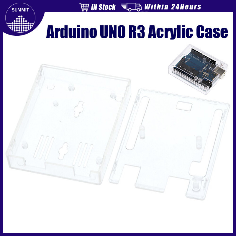 Clear Arduino Case Protective Enclosure Acrylic Computer Box For Arduino Uno R3 Shopee Malaysia 