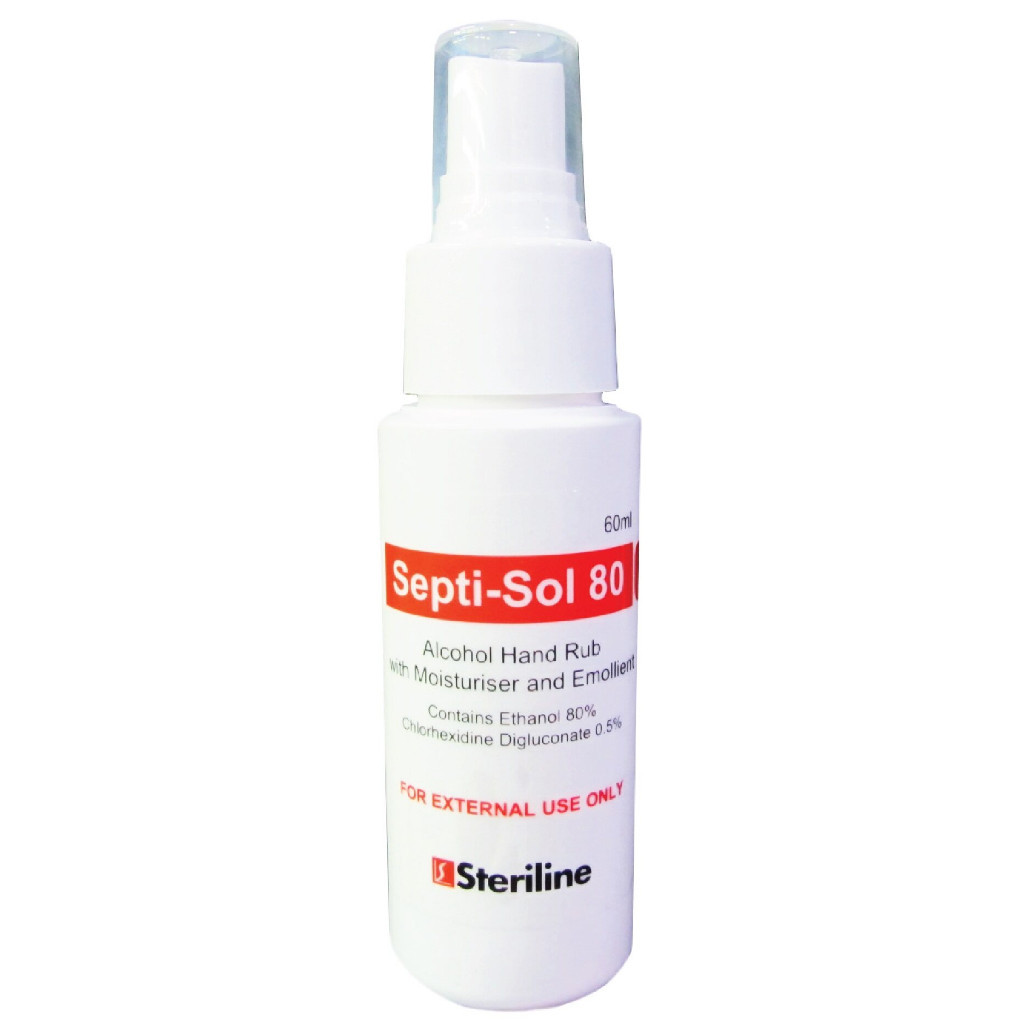 Septi-Sol 80C Hand Sanitizer 60ml (expired 08/24) | Shopee Malaysia