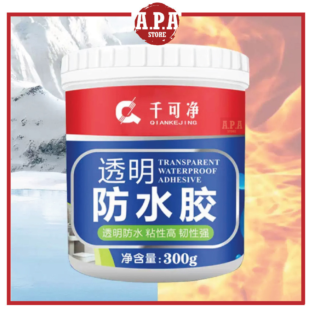 APA Transparent Waterproof Sealant Crack Stopping Adhesive Glue Leaking ...