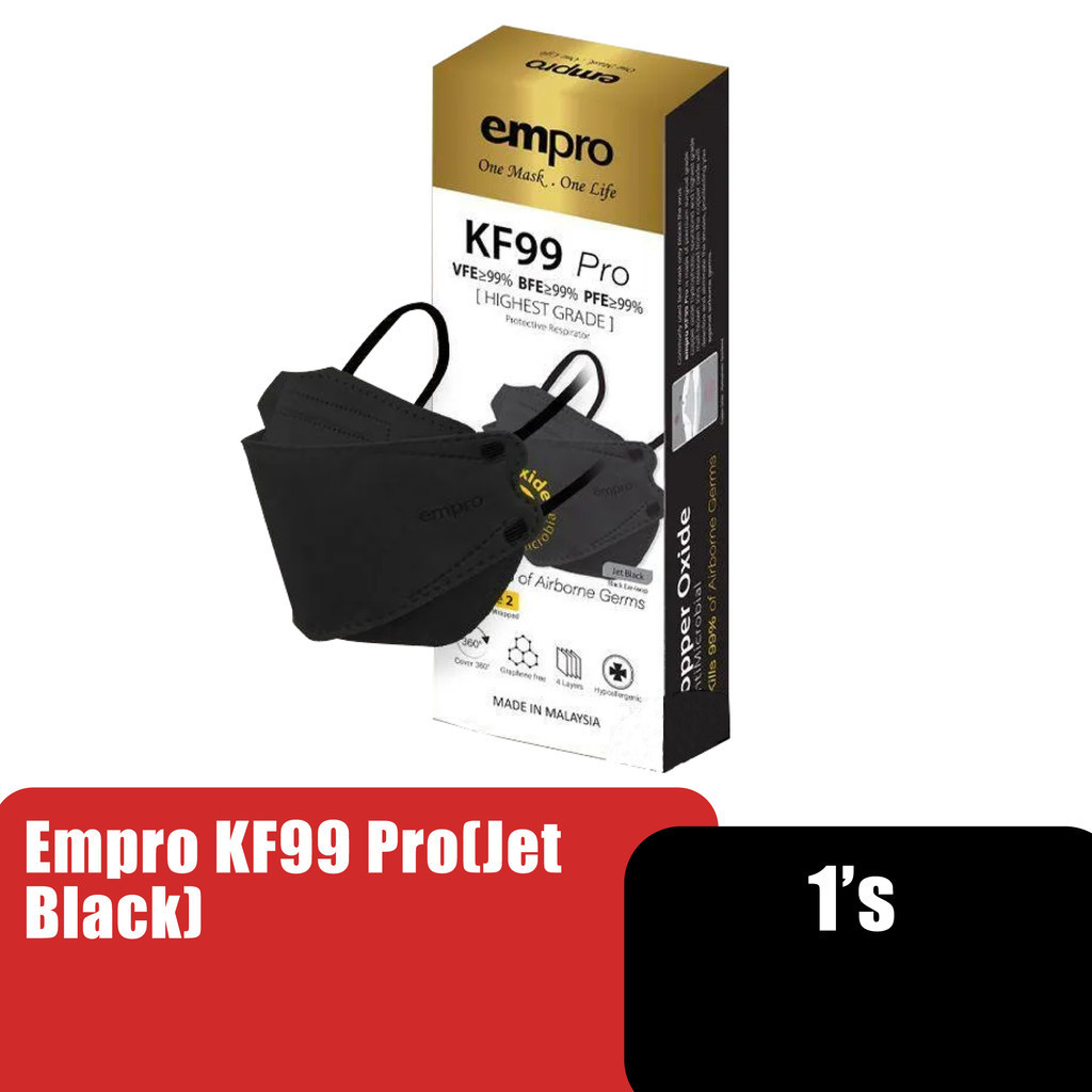 Empro Mask KF99 Pro Respirator Empro Copper Oxide Mask Antimicrobial ...