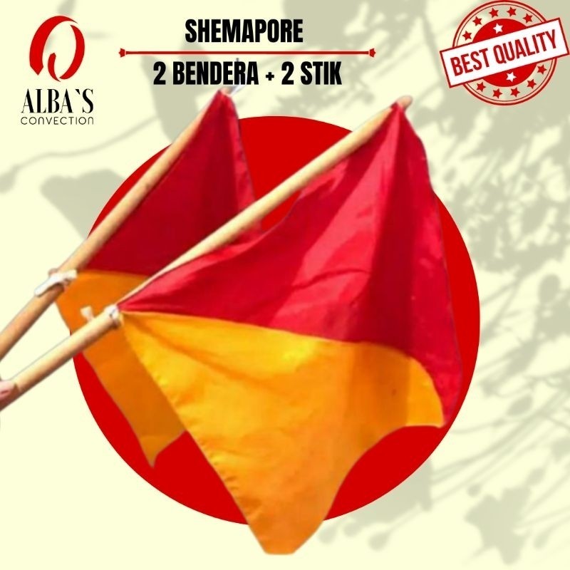 Semaphore Flag 2 Sticks 2 Scouts | Shopee Malaysia