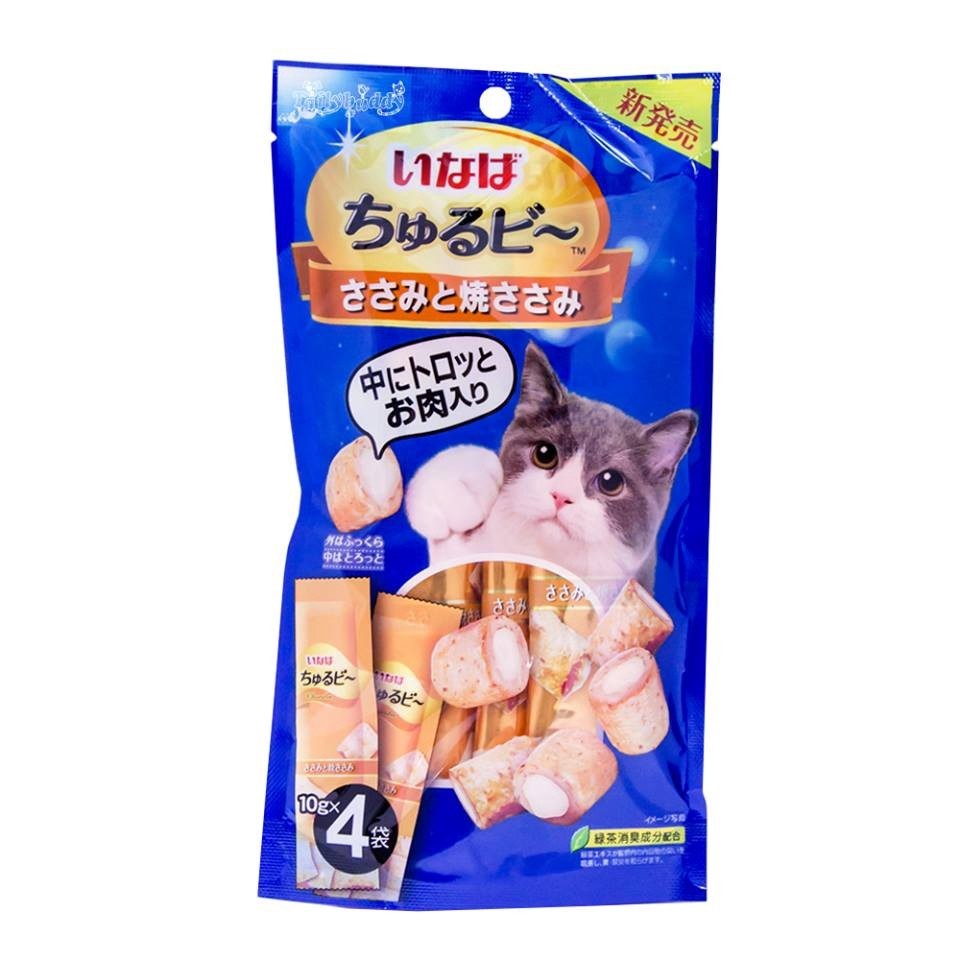 Ciao Churu Bee Sasami 10g x 3packs FREE 1 x Ciao Stick (QSC-274) | Shopee Malaysia