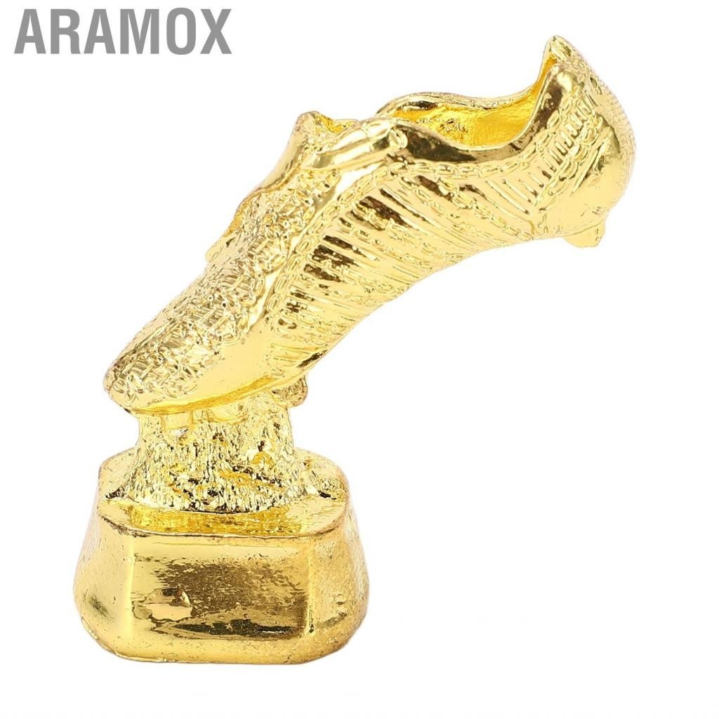 Aramox Golden Boot Award Decoration Excellent Shine Trophy Ornament ...