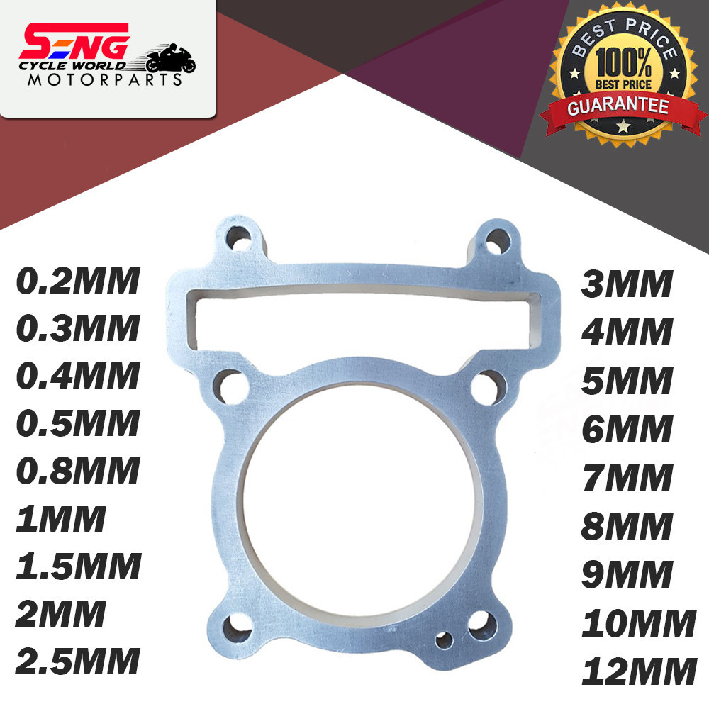 YAMAHA LC135 BLOCK GASKET (ALUMINIUM) ALL SIZE | Shopee Malaysia