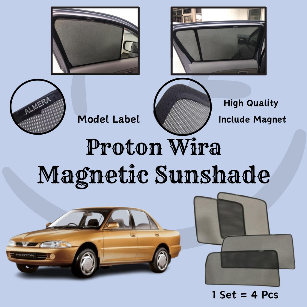 Happy Proton Wira Magnetic Sunshade | Shopee Malaysia