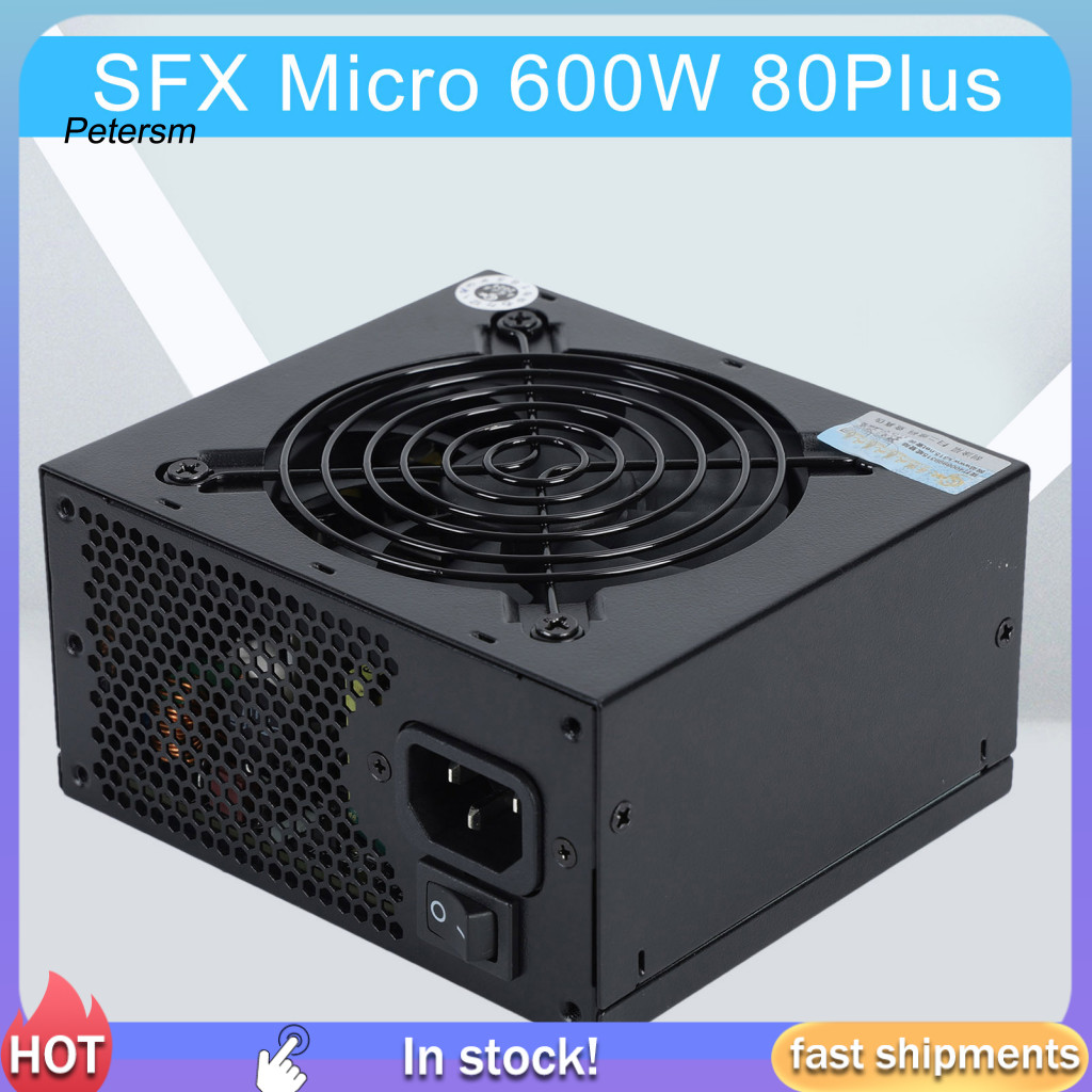 PP Computer Power Supply Compact Power Supply High Performance 600w ...