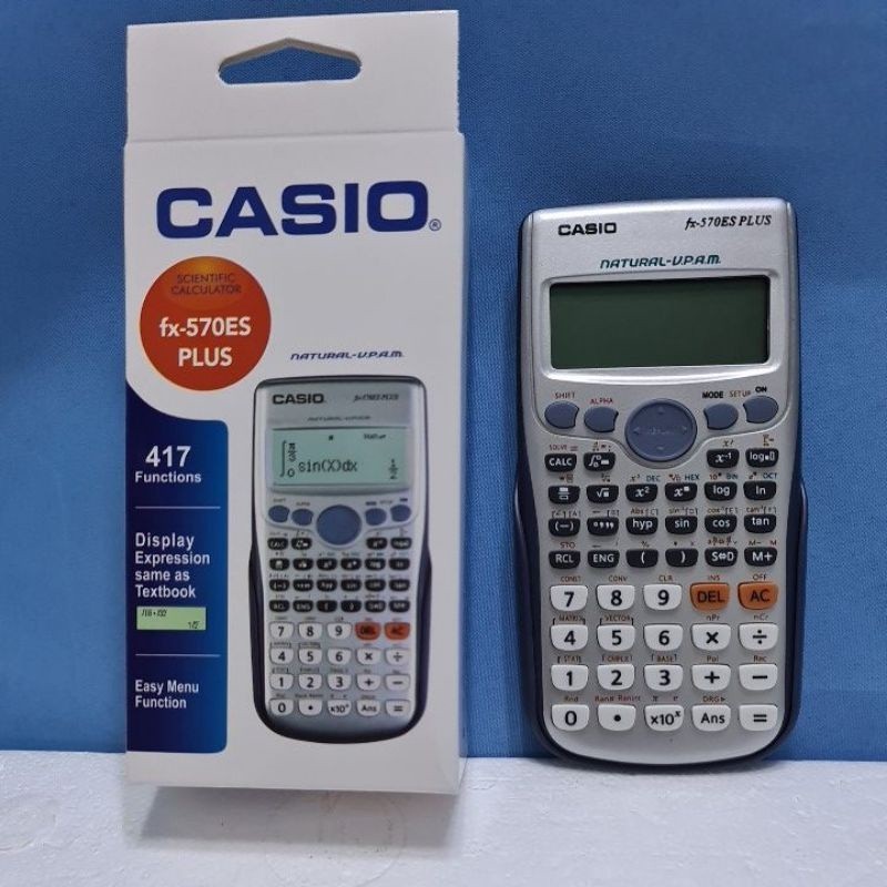 CASIO fx570ES PLUS 417 Function SCIENTIFIC CALCULATOR,One year warranty ...