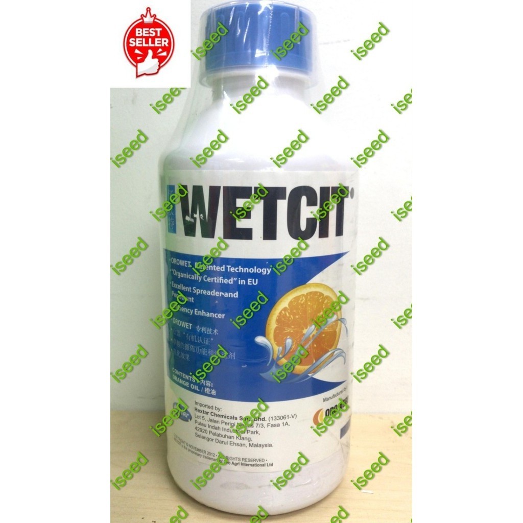 HEXTAR Wetcit 1Liter Orange oil, Excellent Spreader and Penetrant ...