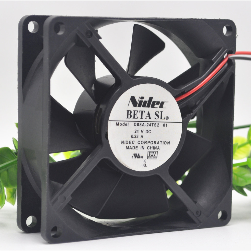 Nidec D08A-24TS2 01 24V 8CM 80X25MM Inverter Cooling Fan | Shopee Malaysia