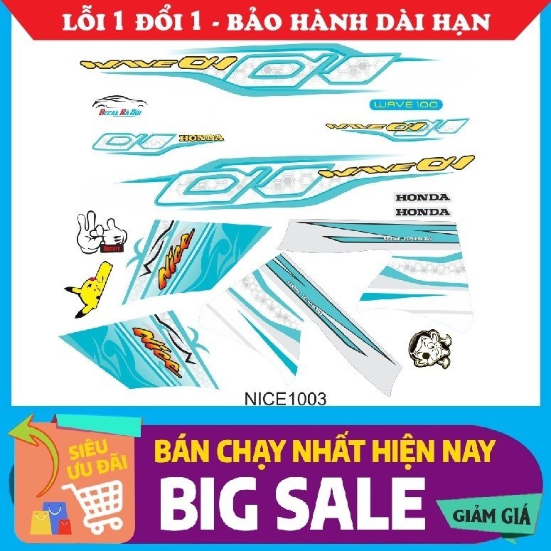 Wave ALPHA White Background Loose Stamp 50cc-100cc NICE Multi-Color ...