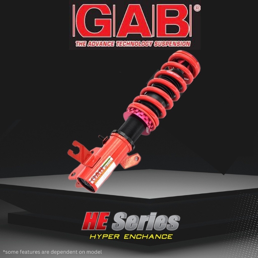 GAB HE Series Adjustable Absorber High Low Bodyshift For HONDA FIT JAZZ ...