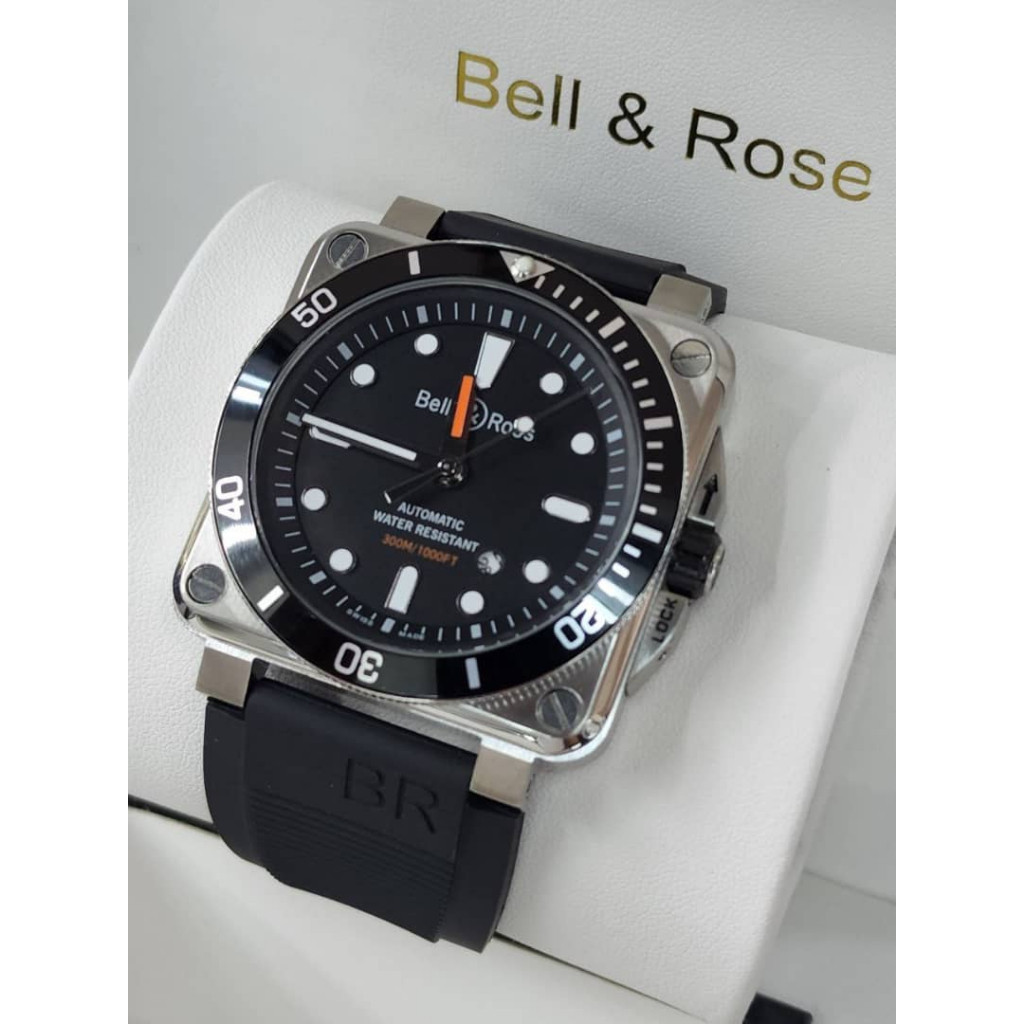 BELL & ROSS AUTOMATIC JAPAN MOVEMENT WATCH | Shopee Malaysia