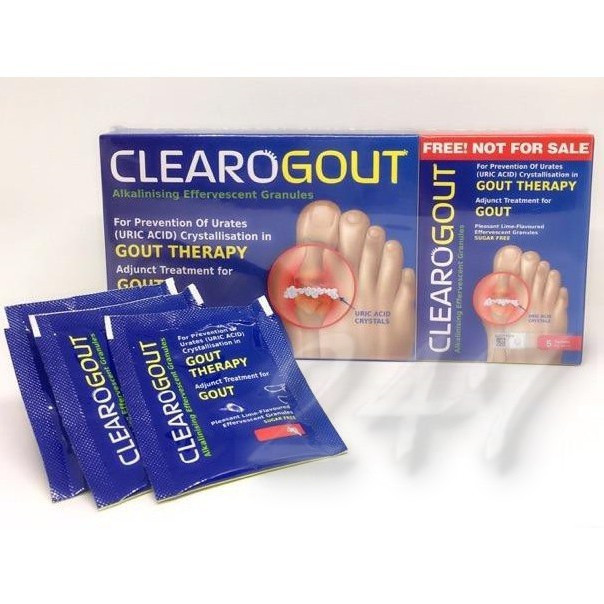 Clearogout Effervesecent Granules 30sach Free 5sach / 2x30sach Free ...