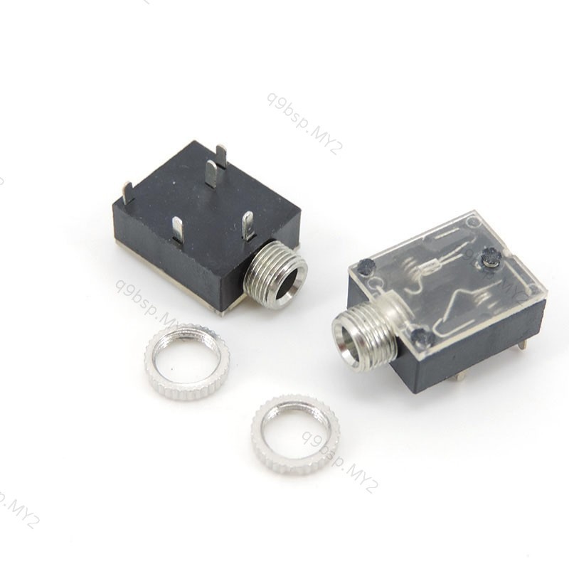 3.5mm female Headphone Jack 5 Pin Mount 3pole Stereo audio plug power ...