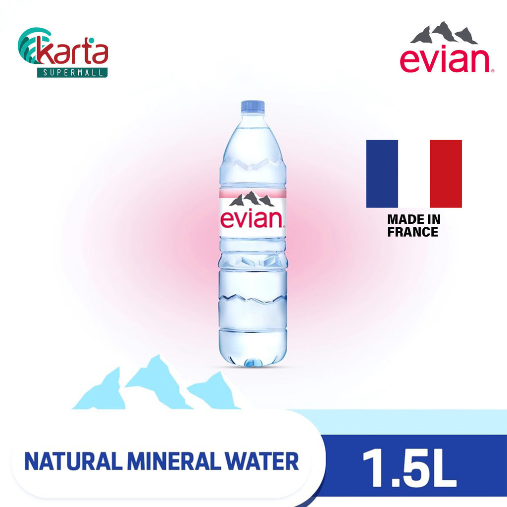 evian Natural Mineral Water 1.5L | Shopee Malaysia