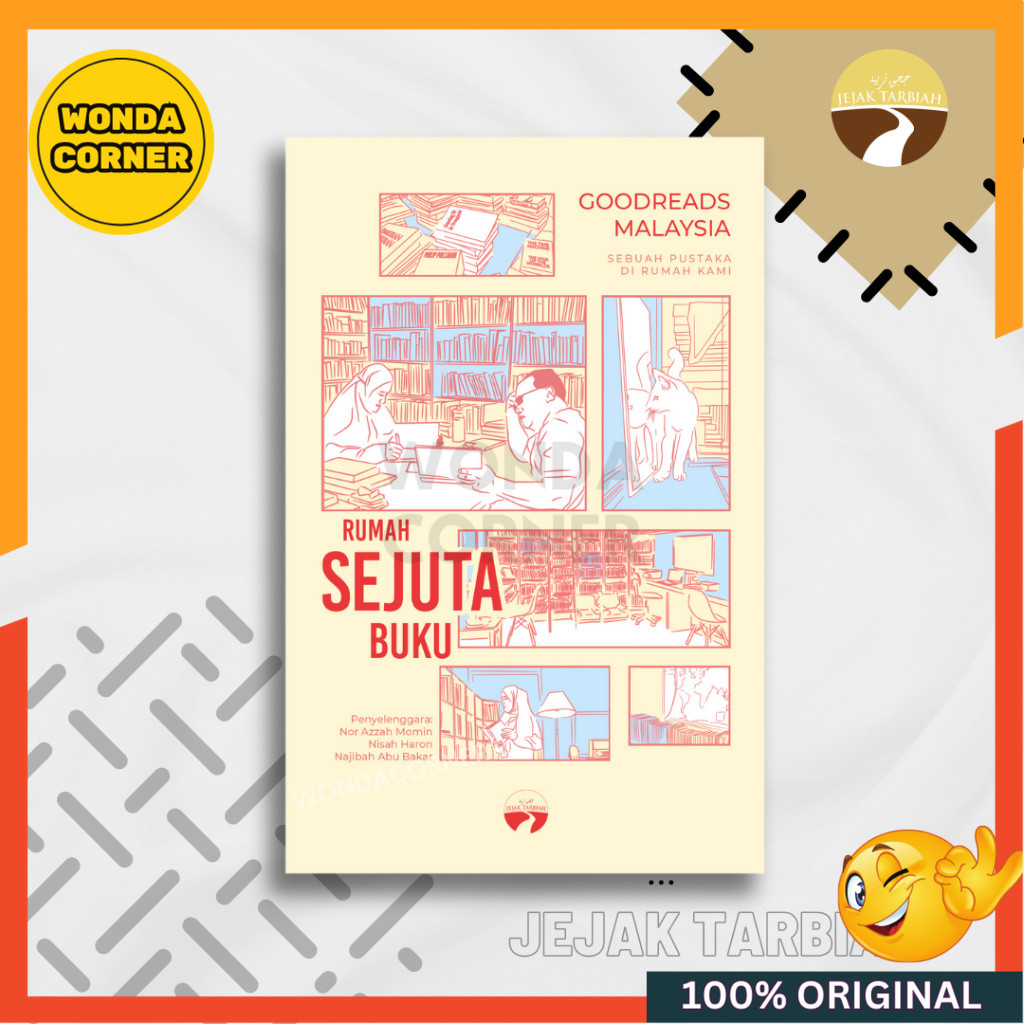 WONDA CORNER Rumah Sejuta Buku | Jejak Tarbiah | Buku Umum MB | Shopee Malaysia
