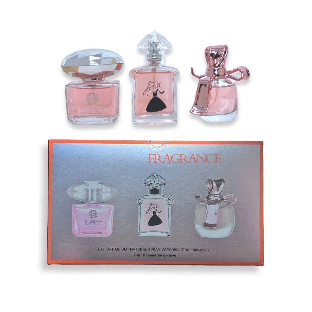 [A-Z eStore]3 in 1 Perfume Gift Set Women Fragrance Minyak Wangi ...